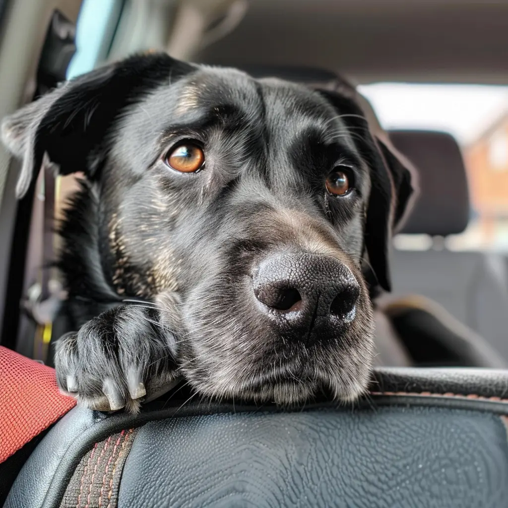 Hundetransport im Auto: Stressabbau mit Medikamenten wenn der Hund im ...